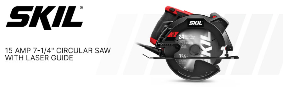 SKIL 15 Amp Circular Saw with Single Beam Laser Guide – BoltTerra
